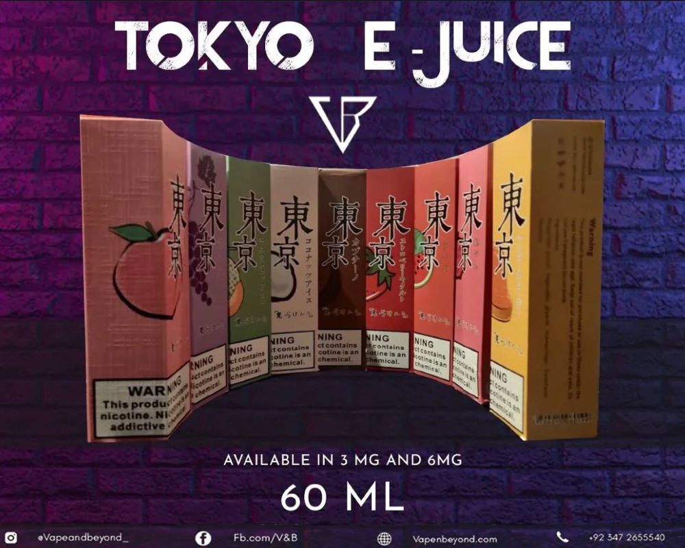 Tokyo E-juice 60ml | Tokyo Freebase 60ml | Flavors best price – Vape ...