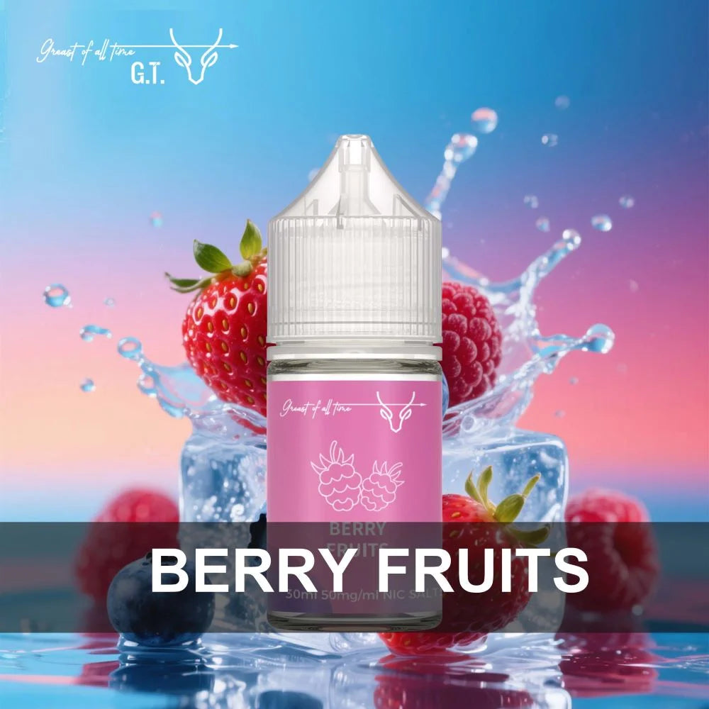 Buy GT Liquids Berry Fruits 30ml | Salt nicotine 50mg/ml – Vape And Beyond