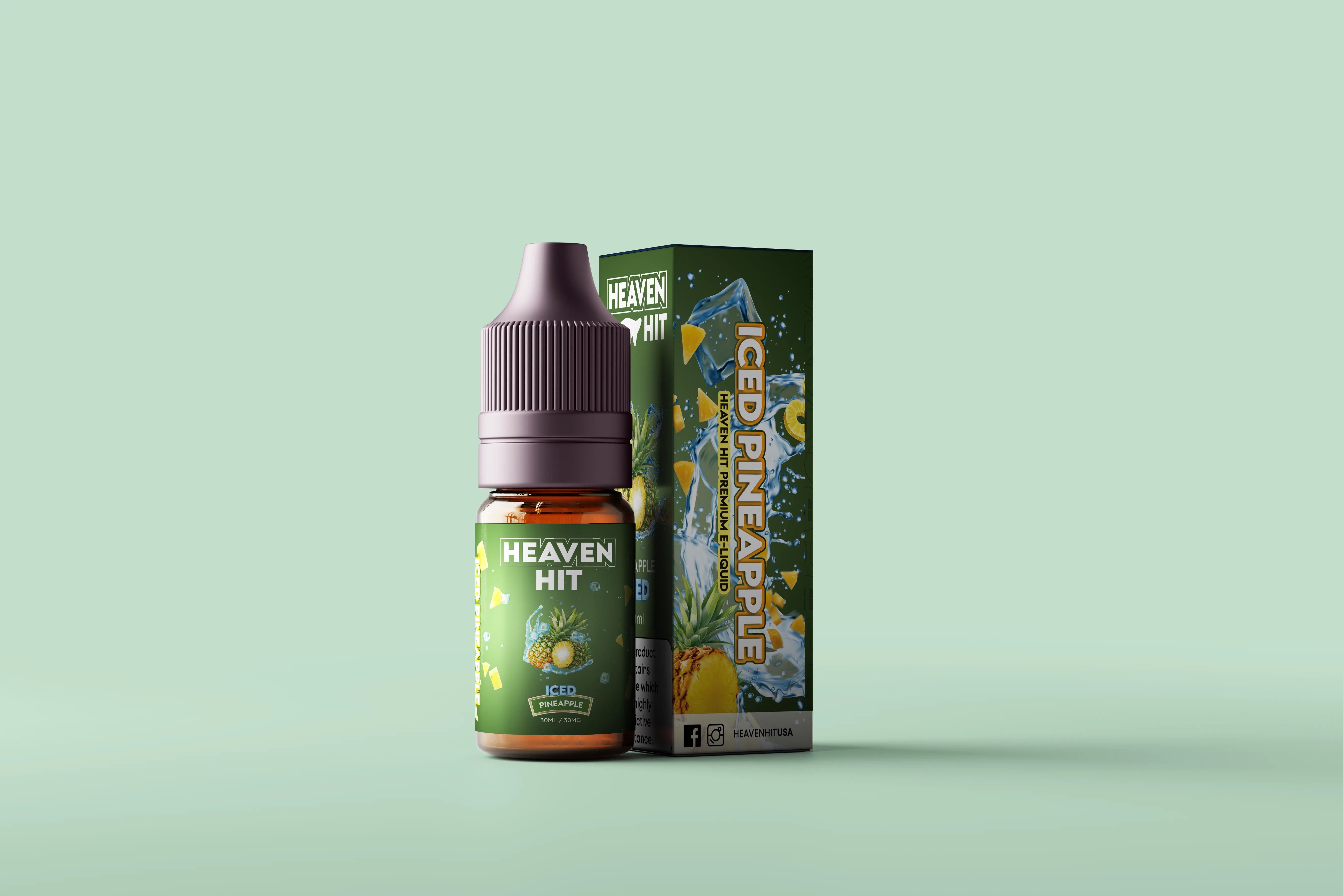 Heaven Hit Iced Pineapple 30ml | Heaven Hit E-liquids best price – Vape ...